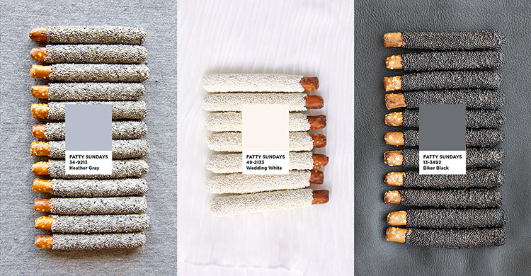 Pantone Sprinkle Colors | Fatty Sundays Pretzels | Blog